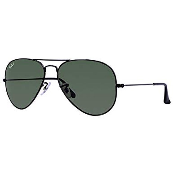 Ray-Ban | Accessories | Authentic Black Large Ray Ban Aviator ...